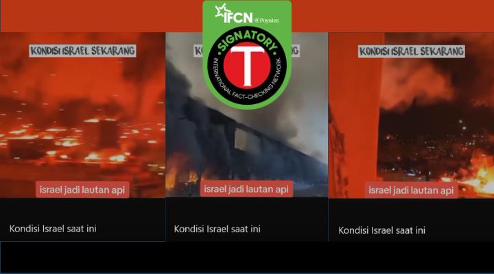 Keliru, Video yang Diklaim Memperlihatkan Kebakaran Gedung-gedung dan Kota di Israel - Cek Fakta ...