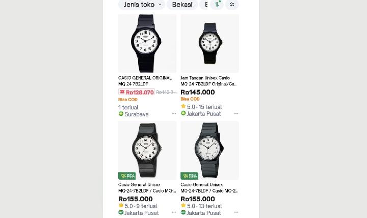 Paus Fransiskus Pakai Jam Casio, Ini Harganya Di Tokped