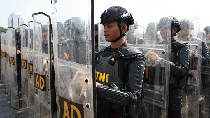 Security Preparation Before the Inauguration Prabowo-Gibran Rakabuming ...