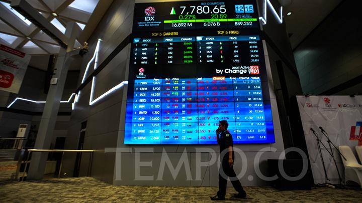 IHSG Rises 5.02% in Today's First Trading Session - News En.tempo.co