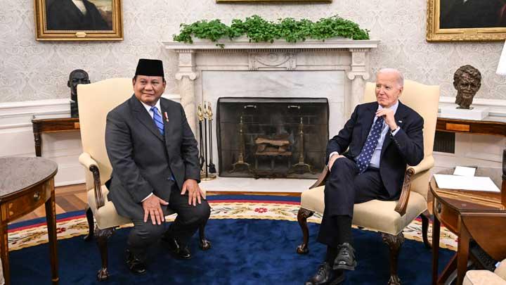 Prabowo, Joe Biden Discuss Gaza and South China Sea - World En.tempo.co