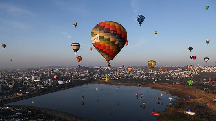 International Hot Air Balloon Festival in Leon, Mexico - foto En.tempo.co