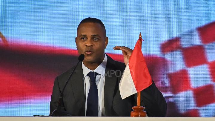 Indonesian National Team Coach Patrick Kluivert Talks About Target Of