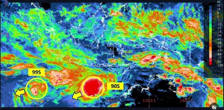 Indonesia Surrounded by Two Active Cyclone Seeds, BMKG Urges Extreme ...
