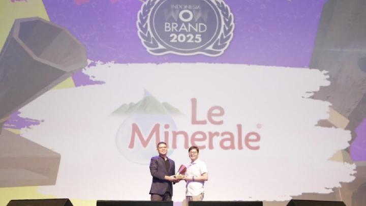 Le Minerale Raih Merek AMDK Terbaik di WOW Brand 2025 | tempo.co