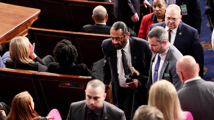 Who Is Al Green, the Texas Congressman Ejected During Trump's Speech ...