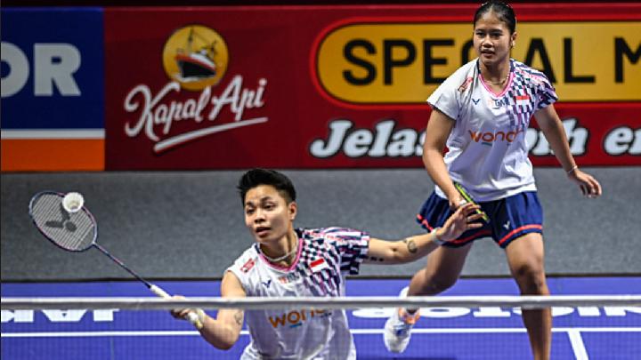 Apriyani / Febi Tersingkir dari Indonesia Open 2025 | tempo.co