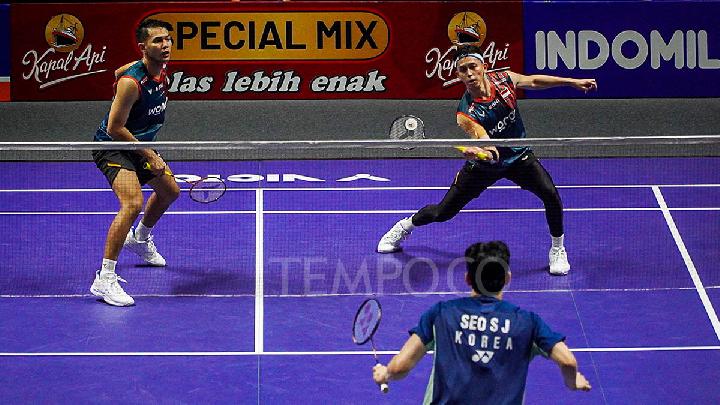 Sabar / Reza Kalah di Final Indonesia Open 2025, Tuan Rumah Tanpa Gelar | tempo.co