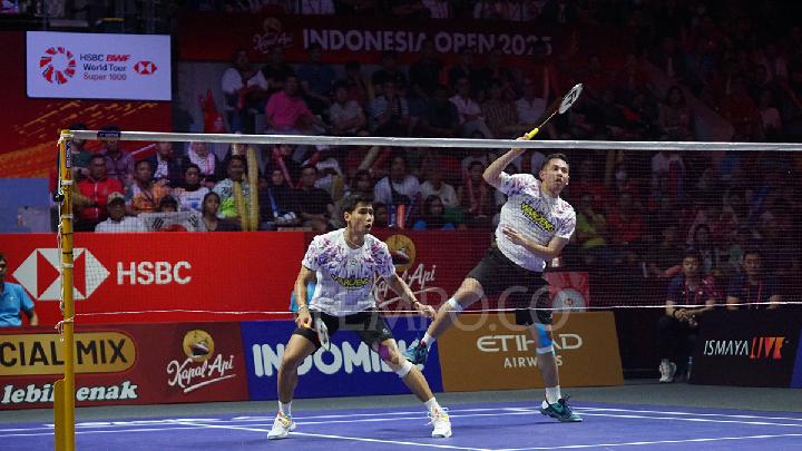 Sabar / Reza Kalah di Final Indonesia Open 2025, Tuan Rumah Tanpa Gelar | tempo.co