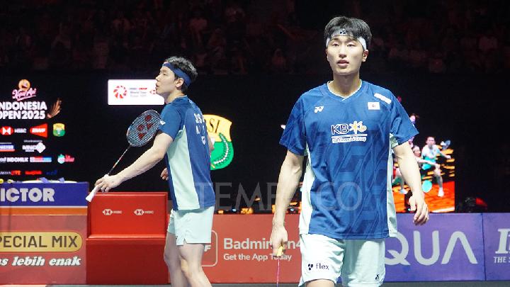 Sabar / Reza Kalah di Final Indonesia Open 2025, Tuan Rumah Tanpa Gelar | tempo.co