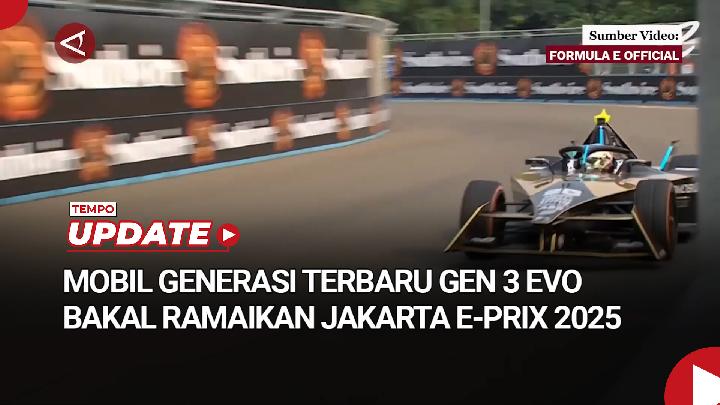 Mobil Generasi Terbaru Gen 3 Evo Bakal Ramaikan JakartaE-Prix 2025 ...