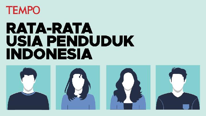 Rata-Rata Usia Penduduk Indonesia | tempo.co