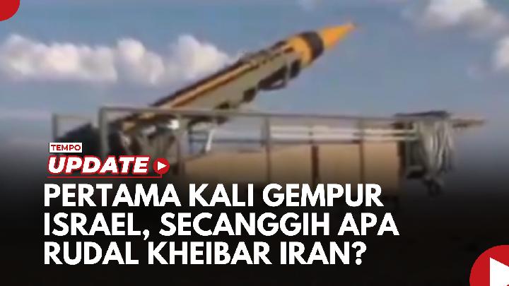 Mengenal Kecanggihan Rudal Kheibar Shekan Iran Yang Digunakan Untuk