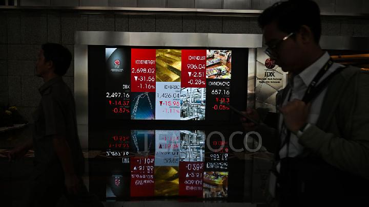 IHSG Sesi I Ditutup Melemah ke Level 7.520,2 | tempo.co