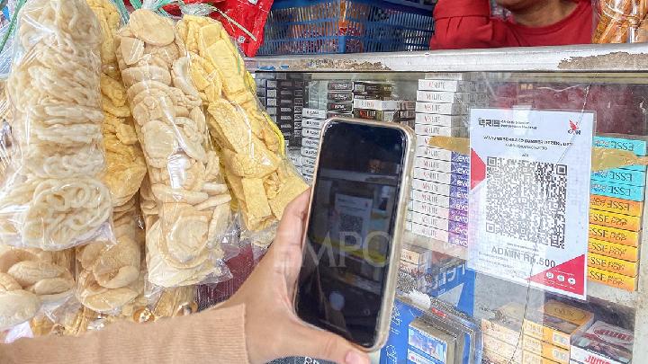 Peningkatan Transaksi Menggunakan QRIS | tempo.co