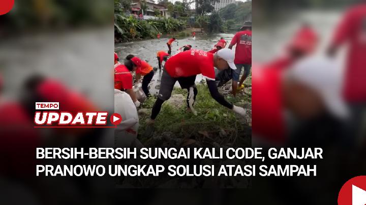 Ikut Aksi Bersih Sungai Kali Code, Ganjar Pranowo UngkapSolusi Atasi ...
