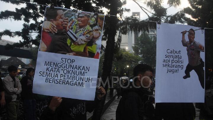 Kritik Kebijakan Represif Polisi di Bandung | tempo.co