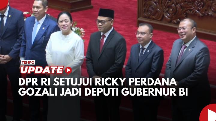 Ricky Perdana Gozali Resmi Menjabat Deputi Gubernur BI | tempo.co
