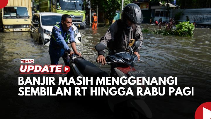 Banjir Masih Menggenangi Sembilan RT di Jakarta Hingga Rabu Pagi | tempo.co