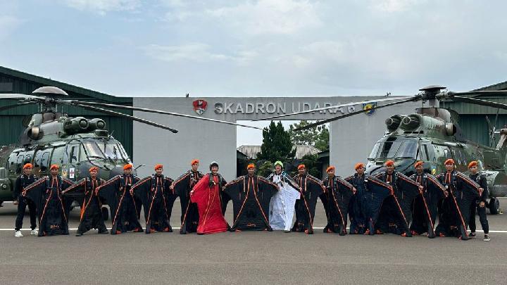Apa Keistimewaan Pasukan Khusus Wingsuit Bentukan Kopasgat TNI AU ...
