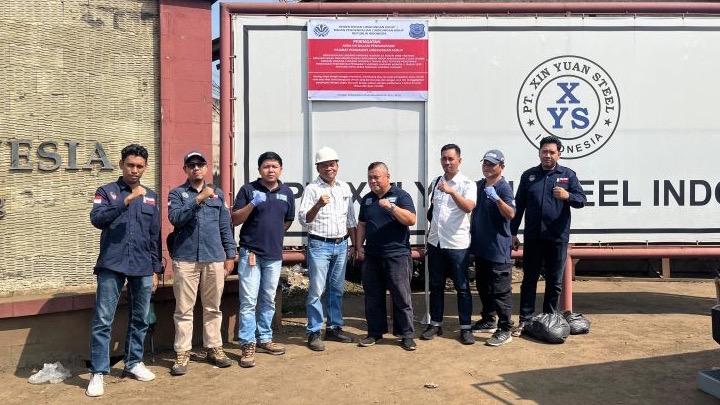 KLH Segel Pabrik Peleburan Baja di Tangerang | tempo.co