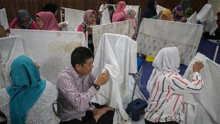Sudin Kebudayaan Jakarta Gelar Pelatihan Membatik Guna Lestarikan Budaya Betawi | tempo.co
