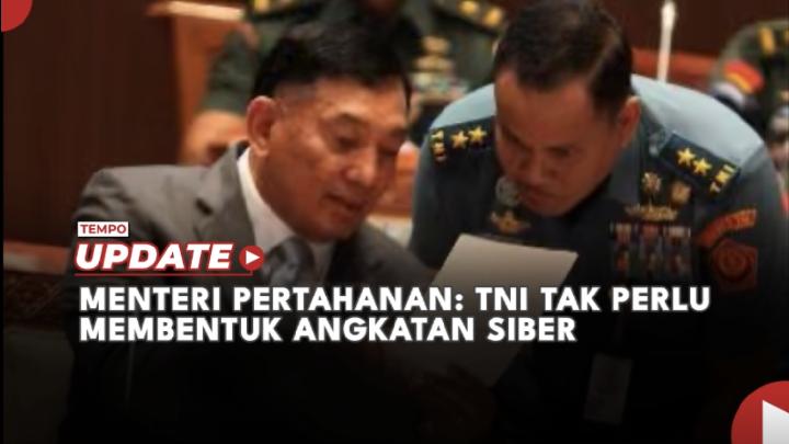 Menteri Pertahanan: TNI Tak Perlu Membentuk Angkatan Siber | tempo.co