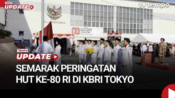 Semarak Peringatan HUT ke-80 RI di KBRI Tokyo | tempo.co