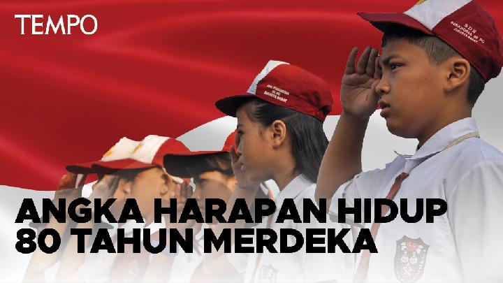 Harapan Hidup dan Melek Huruf setelah 80 Tahun Merdeka | tempo.co