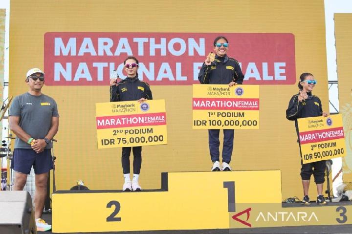Robi Syianturi dan Odekta Naibaho Pertajam Rekor di Maybank Marathon ...