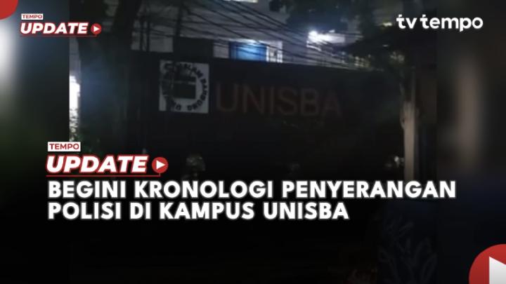 Kronologi Penyerangan Polisi di Kampus Unisba | tempo.co