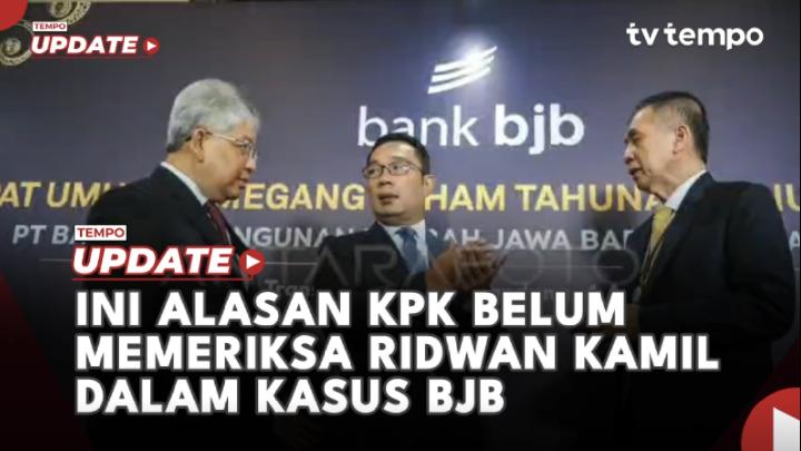 KPK Segera Panggil Ridwan Kamil untuk Diperiksa di Kasus Korupsi Bank BJB | tempo.co