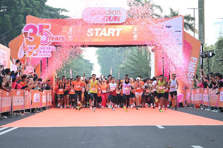 Dukung Gaya Hidup Sehat, 8.500 Pelari Ramaikan Guardian Run 2025 | tempo.co