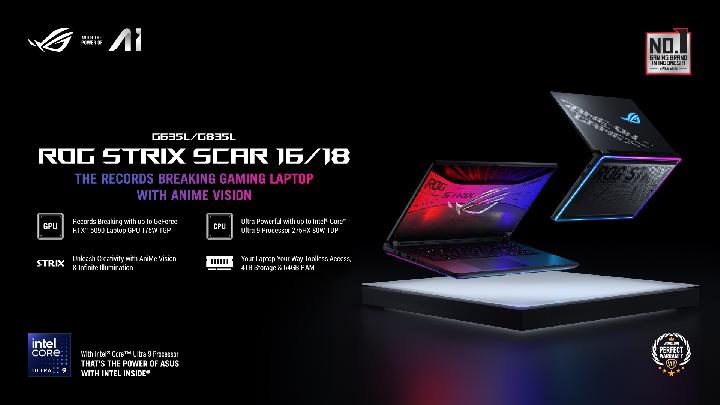 ASUS ROG Strix Scar 16 G635 Jadi Laptop Gaming Monster | tempo.co