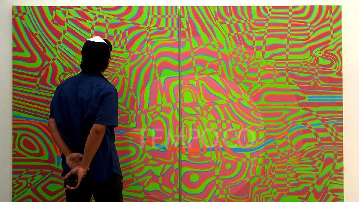 Seniman Surabaya Gelar Pameran Tunggal Perubahan Kota | tempo.co