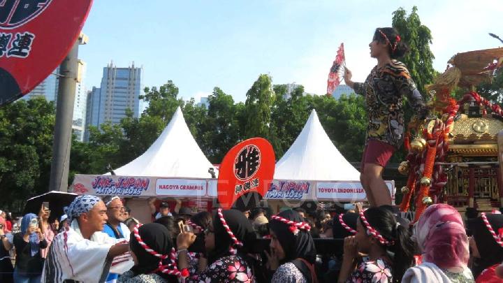 Omikoshi, Tradisi Gotong Kuil Mini Jepang Hadir di Jakarta | tempo.co