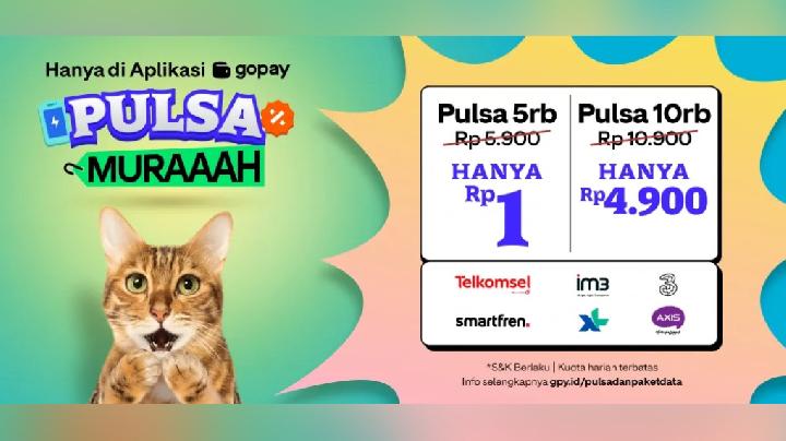 Rahasia Beli Pulsa dan Paket Data Murah Pakai GoPay | tempo.co
