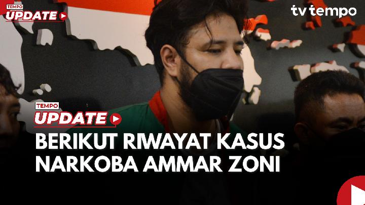 Terancam Hukuman Mati. Berikut Riwayat Kasus Narkoba Ammar Zoni | tempo.co