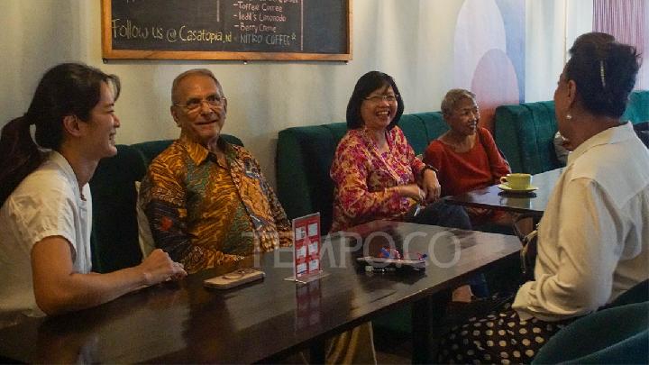 Presiden Timor Leste Jose Ramos-Horta Kunjungi Kafe di Jakarta | tempo.co