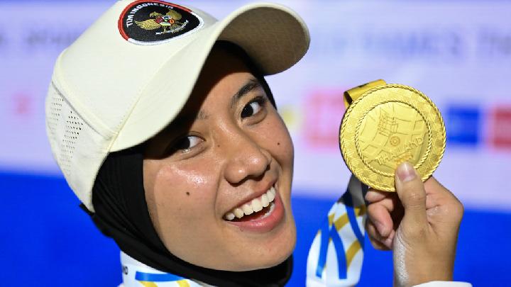 Tim Putri Indonesia Raih Medali Emas dan Perak di Final Speed Panjat ...