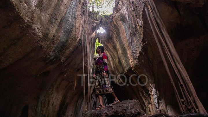 Wisata Alam Gua Mabala di Sabu Raijua, Nusa Tenggara Timur | tempo.co