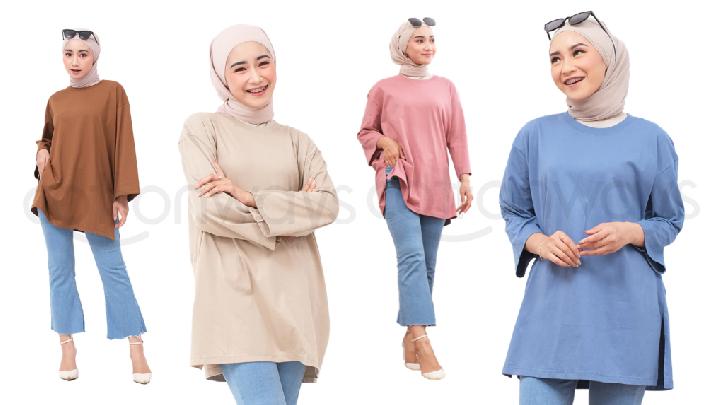 Kaus Oversized Nyaman dengan Pilihan Warna Trendi - Info Cantika ...