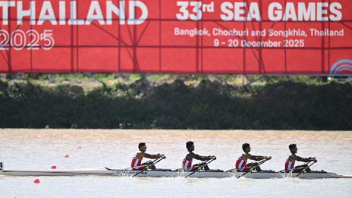 Tim Dayung Putra Indonesia Sabet Medali Emas di SEA Games 2025 | tempo.co