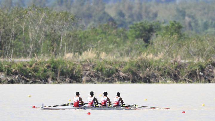 Tim Dayung Putra Indonesia Sabet Medali Emas di SEA Games 2025 | tempo.co