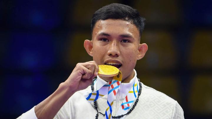 Riyan Jefri Raih Emas Kickboxing SEA Games 2025 | tempo.co