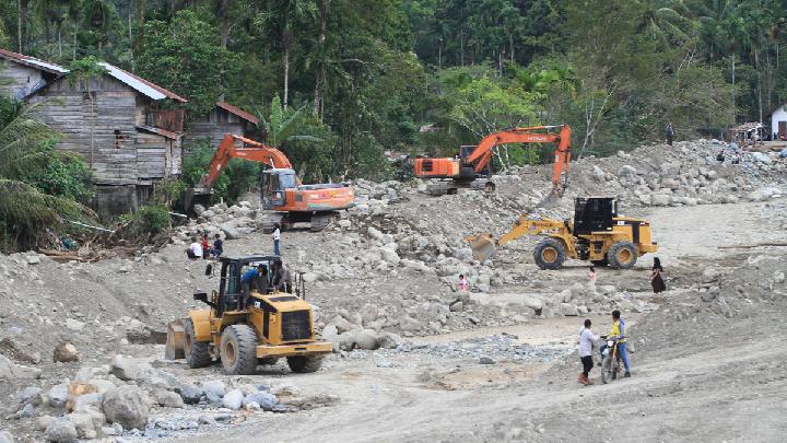 Normalisasi dan Pengalihan Aliran Sungai di Nagan Raya | tempo.co