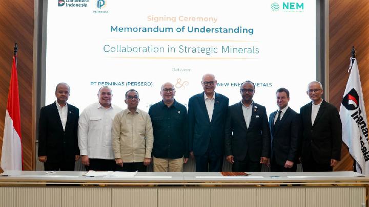 Perminas dan NEM Kerja Sama Kelola Mineral Kritis | tempo.co