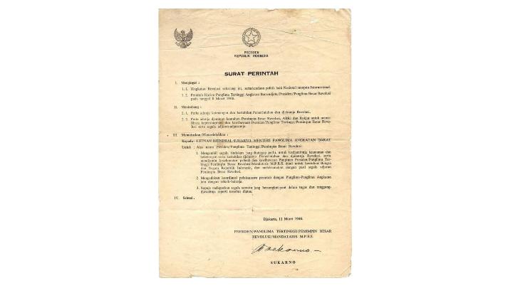 Supersemar that Made Soeharto Superior - foto En.tempo.co