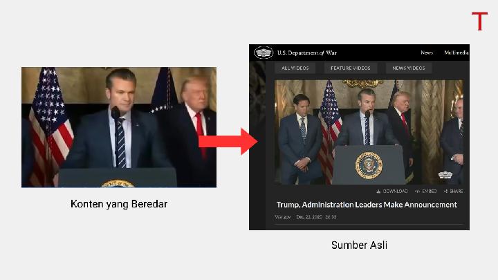 Keliru: Presiden Donald Trump Telah Dilengserkan Akhir Maret 2026 ...