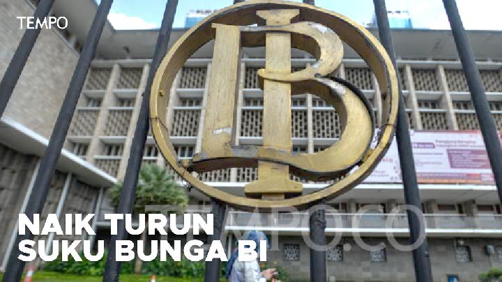 Naik Turun Suku Bunga Bank Indonesia | tempo.co